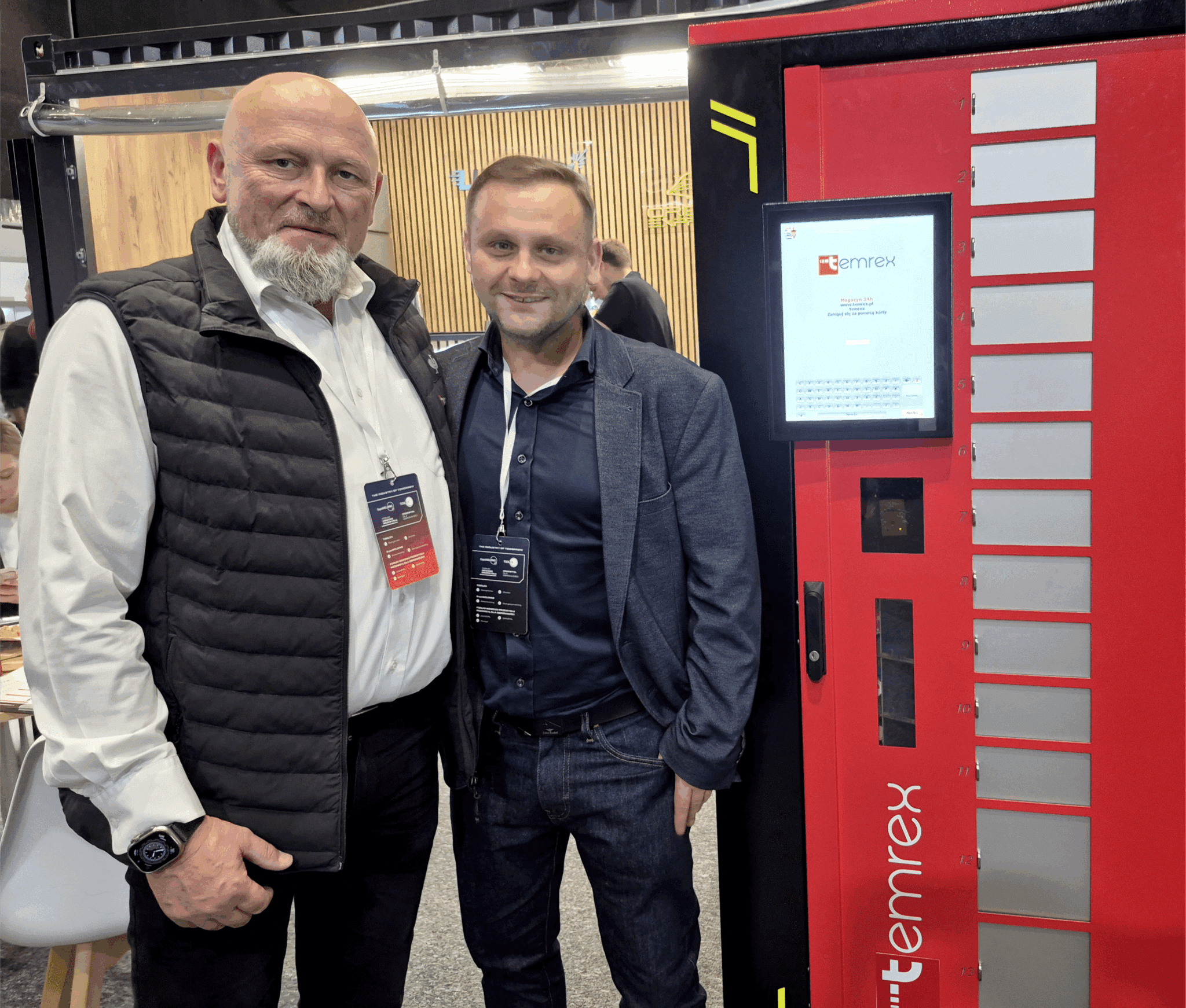 Producent automatów wydających i systemów składowania pionowego | Temrex